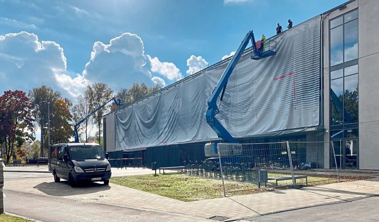 Fanatec Arena, Landshut – Teil 2 - Interview mit Hr. Dumps von Feigel ...