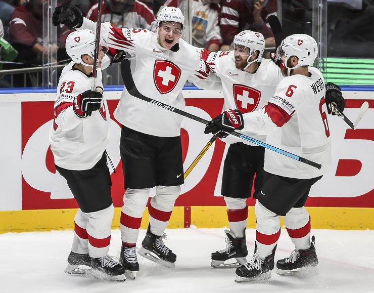 IIHF Weltmeisterschaft 2019 - Nico Hischier und Simon Moser führen die ...