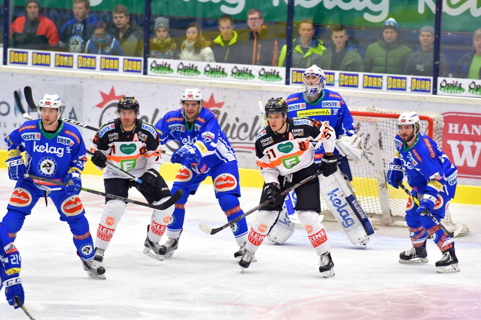 Der EC VSV gewinnt gegen die Graz 99ers!